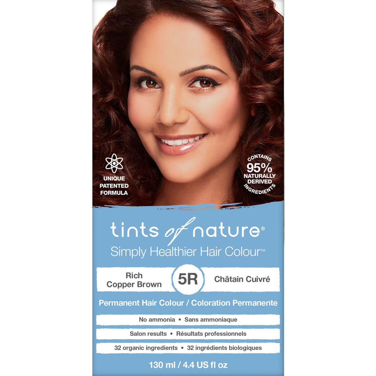 5R Rich Copper Brown Permanent Hair Dye – Tints of Nature